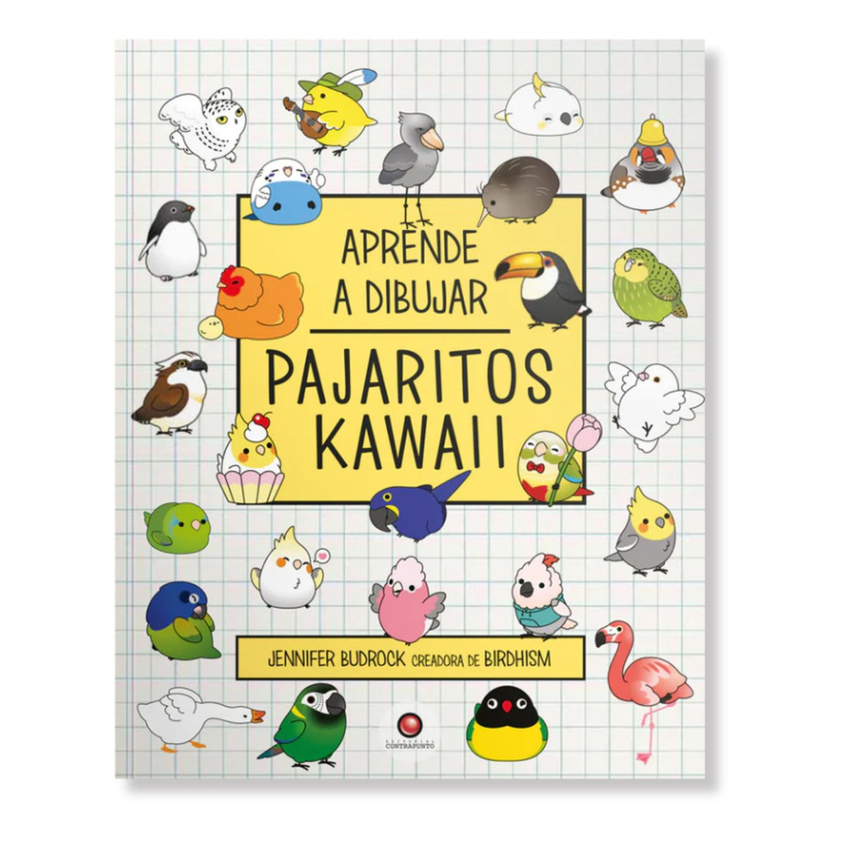 Libro Aprende a Dibujar Pajaritos Kawaii de Jennifer Budrock – Dibu Chile