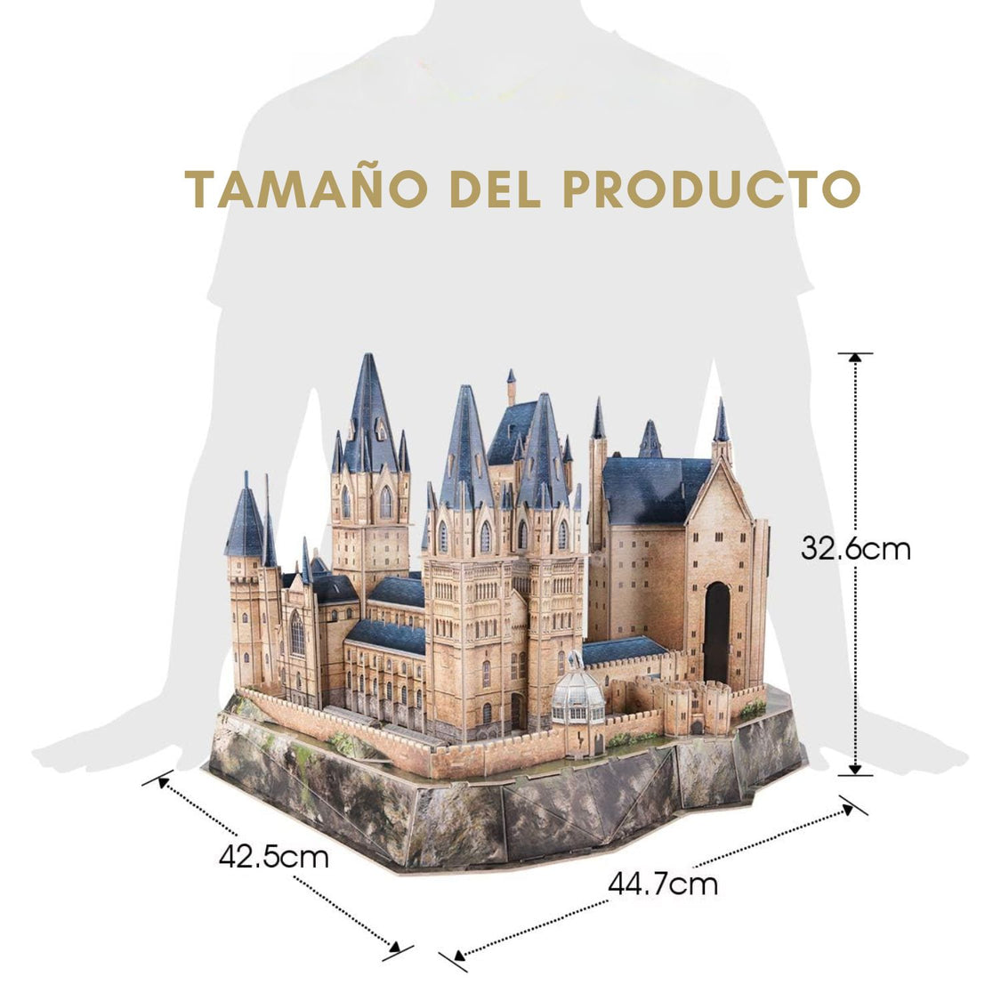 Puzzle 3D Harry Potter Hogwarts Astronomy Tower – Dibu Chile