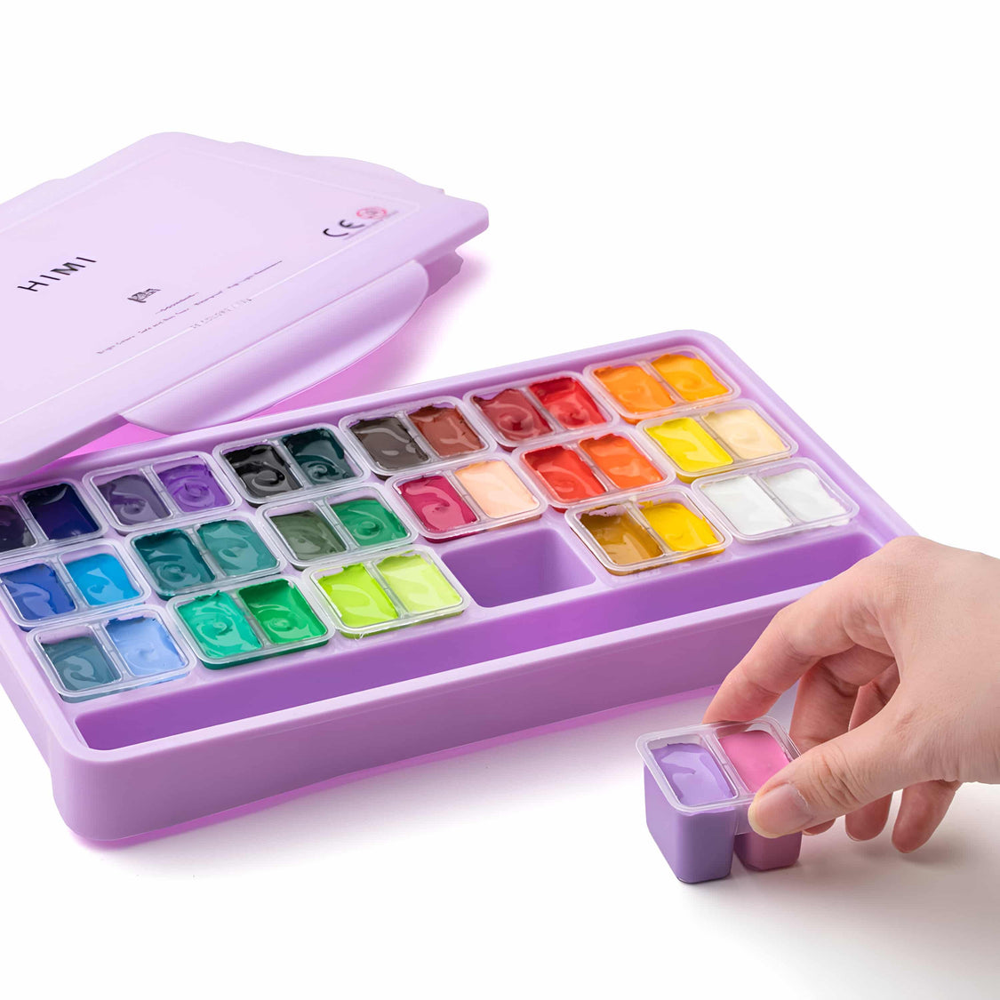 Himi Gouache Set 36 Pinturas 12 g – Dibu Chile