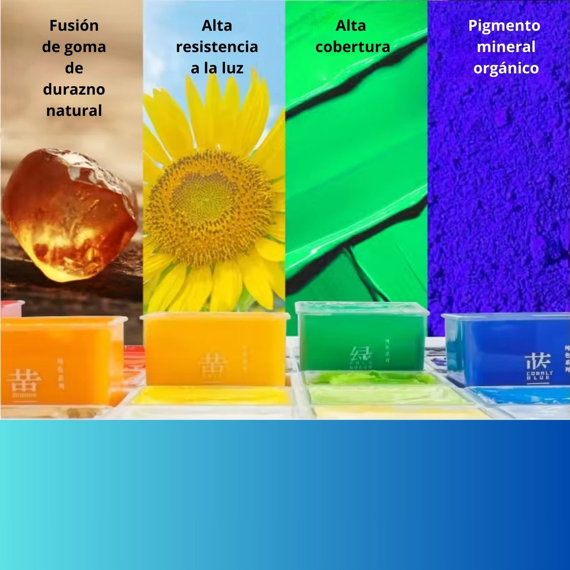 Himi Gouache Set 56 Pinturas 30 g Estuche Blanco – Dibu Chile