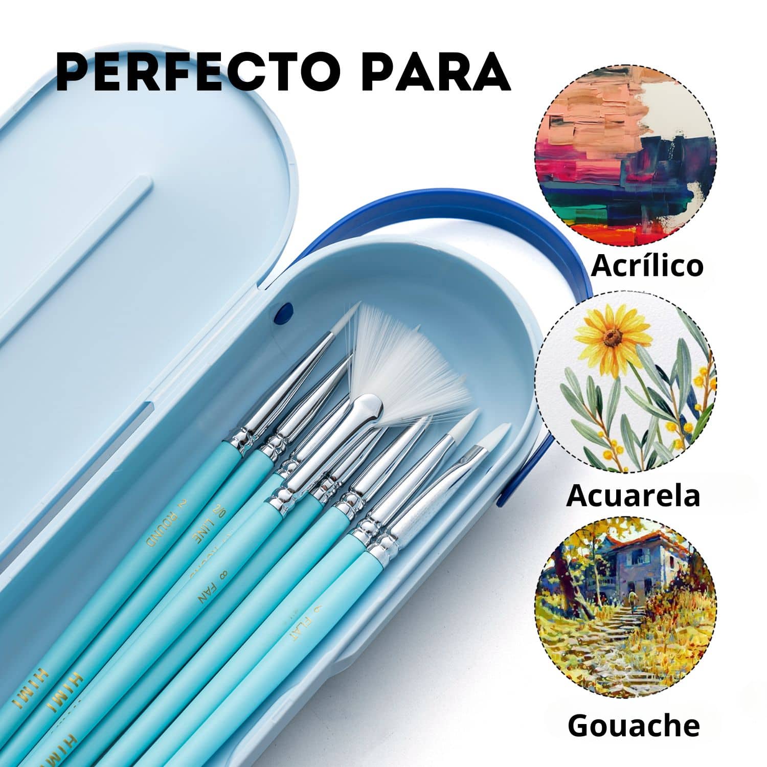 Pinceles para Técnicas Mixtas - Dibu – Dibu Chile