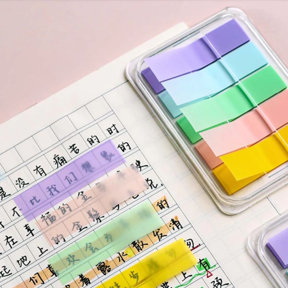 Languo - Set 100 Banderitas Adhesivas Color Pastel – Dibu Chile