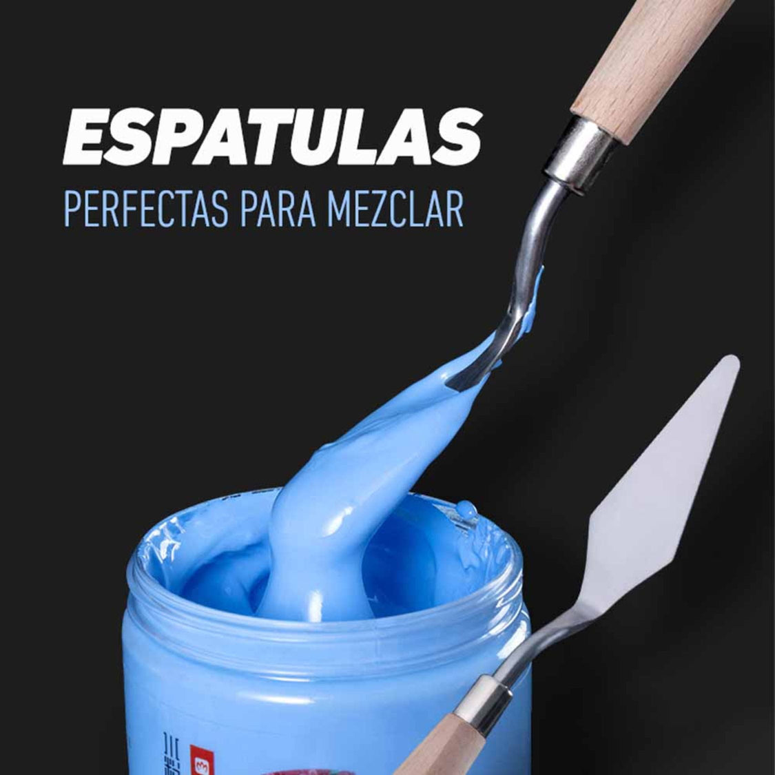 Espátulas para Pintura Metálicas Miya – Dibu Chile