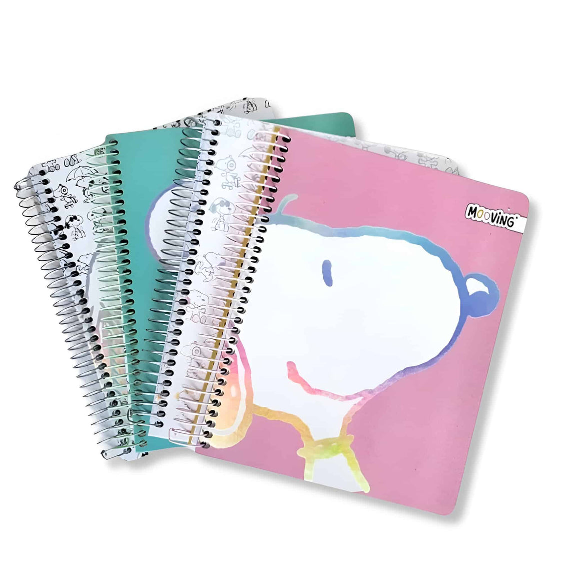 Cuaderno Triple de Snoopy Mooving Diseño Aleatorio Medio Oficio – Dibu ...