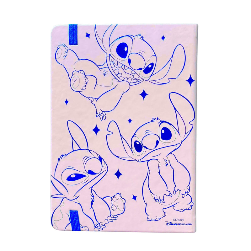 Libreta Mooving Notes A5 Líneas Tapa Dura Stitch – Dibu Chile