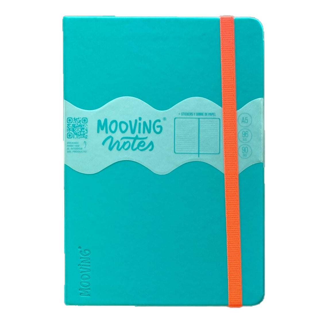 Libreta Mooving Notes A5 Líneas Tapa Dura – Dibu Chile