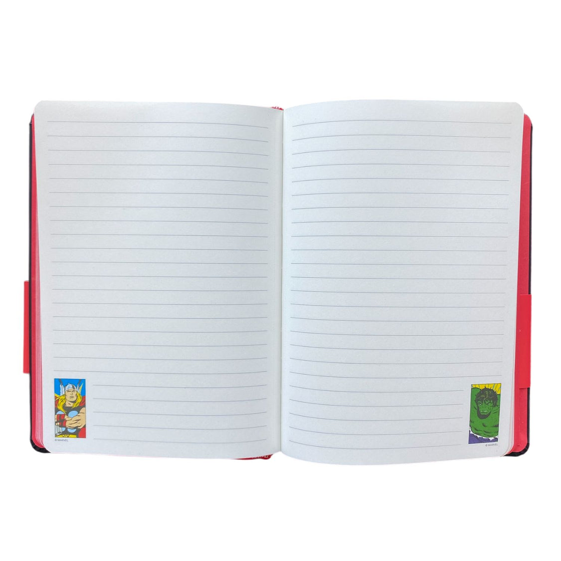 Libreta Mooving Notes A5 Líneas Tapa Dura Marvel – Dibu Chile