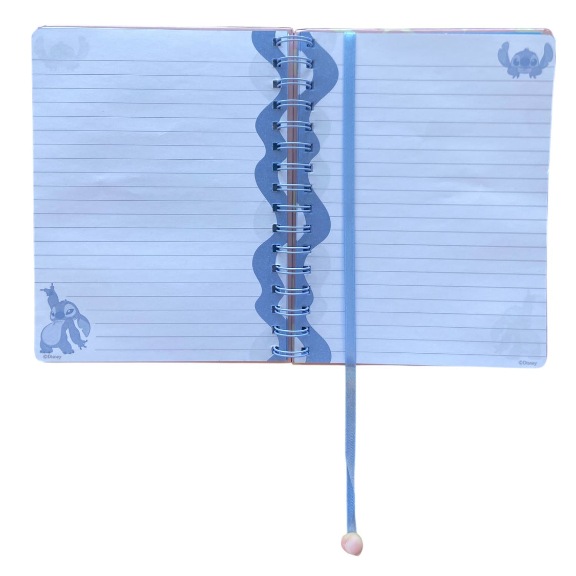 Libreta Mooving Notes Espiral Líneas A5 Stitch – Dibu Chile