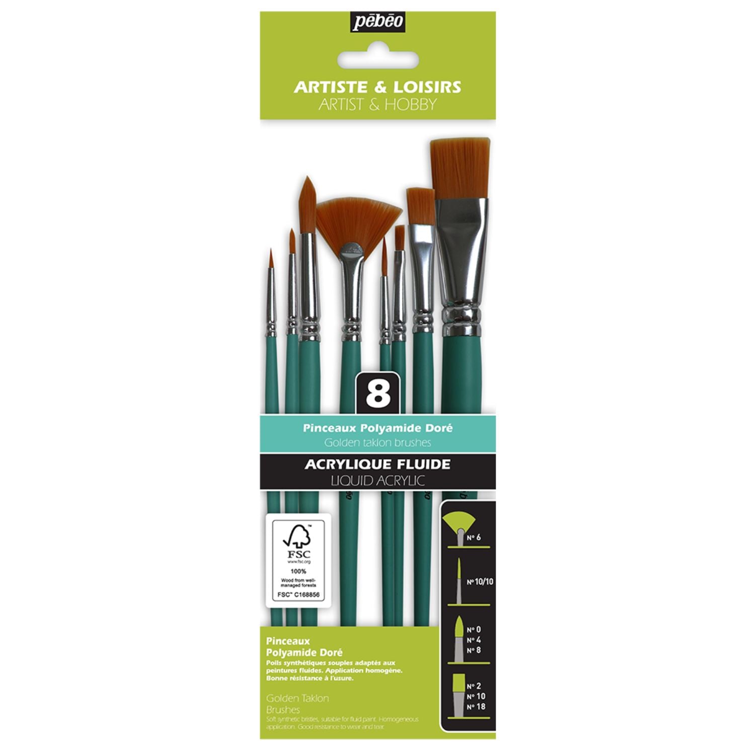 Pinceles para Pintura Acrílica - Dibu – Dibu Chile