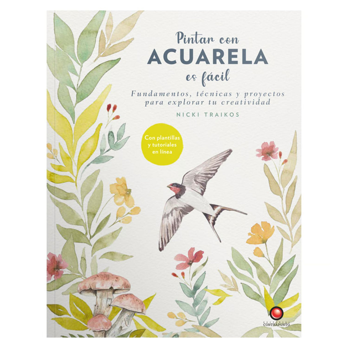 Pintar con Acuarelas es Fácil, Nicki Traikos – Dibu Chile