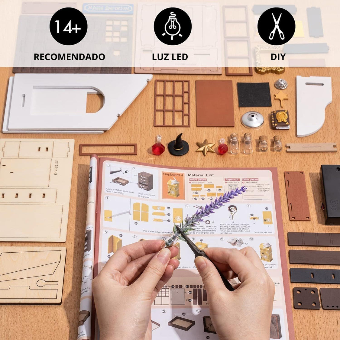 Casa Miniatura Rolife DIY Mini House Kiki's Magic Emporium – Dibu Chile