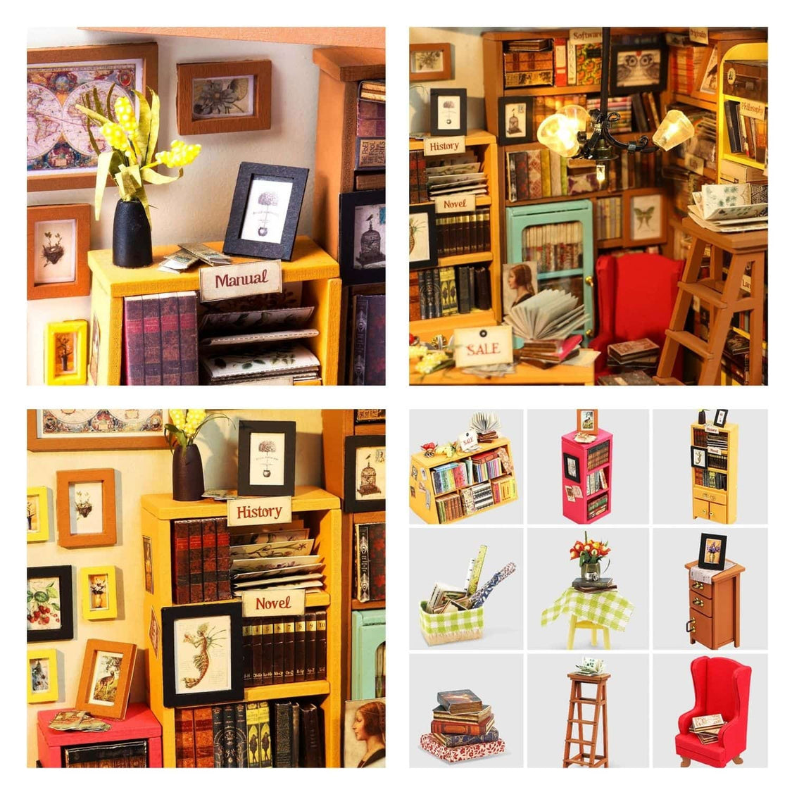 Casa Miniatura Rolife DIY Mini House Sam's Study – Dibu Chile