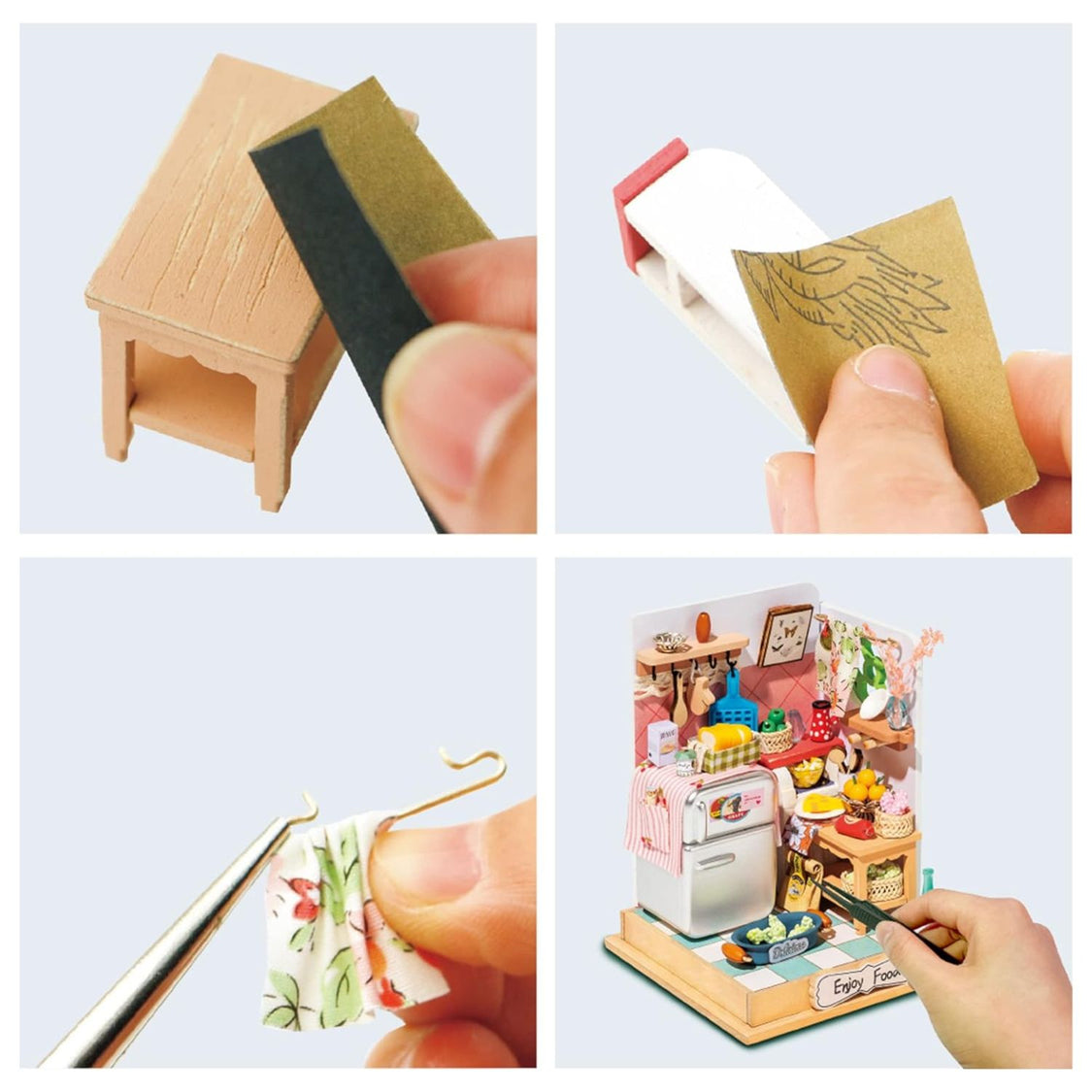 Miniatura Armable Rolife Secret World Taste Life (Kitchen) – Dibu Chile