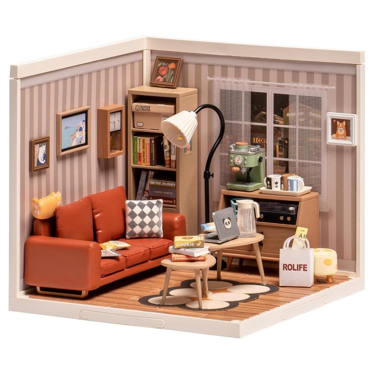 Casa Miniatura Rolife Super Creator Cozy Living Lounge – Dibu Chile