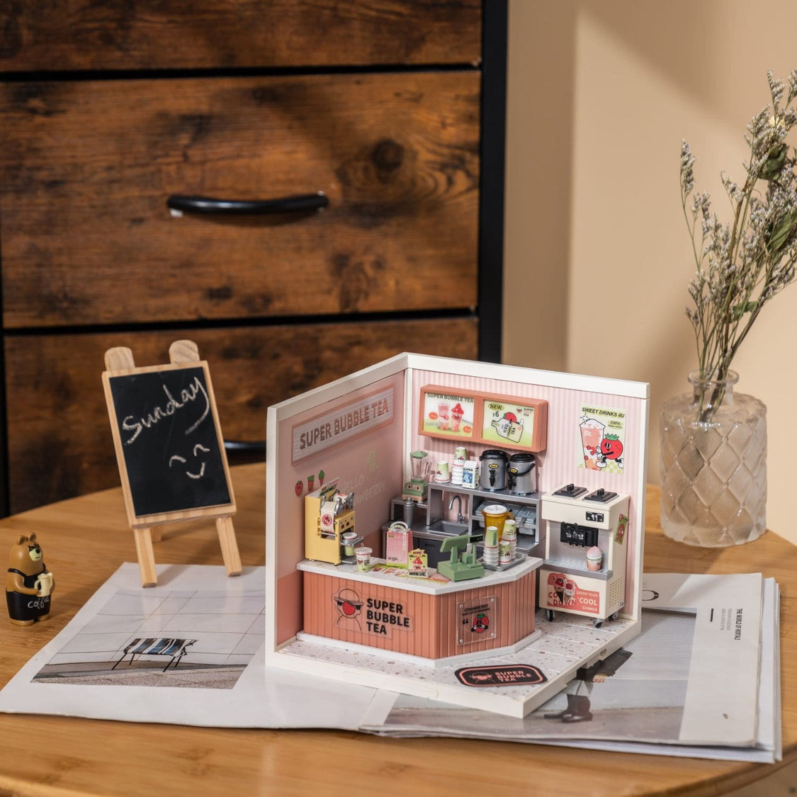 Casa Miniatura Rolife Super Creator Double Joy Bubble Tea – Dibu Chile