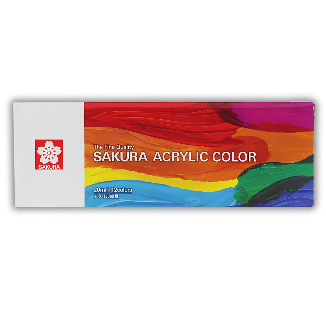 Set 12 Acrílicos Tubo 20 ml Sakura Acrylic Color – Dibu Chile