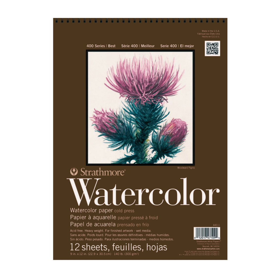 Block para Acuarela Strathmore Watercolor 300 g/m2 Series 400 – Dibu Chile