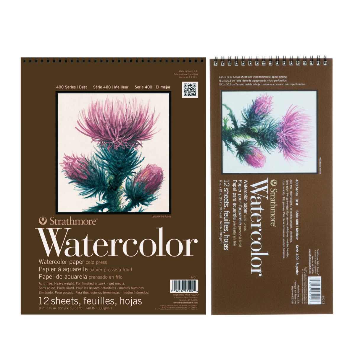 Block para Acuarela Strathmore Watercolor 300 g/m2 Series 400 – Dibu Chile