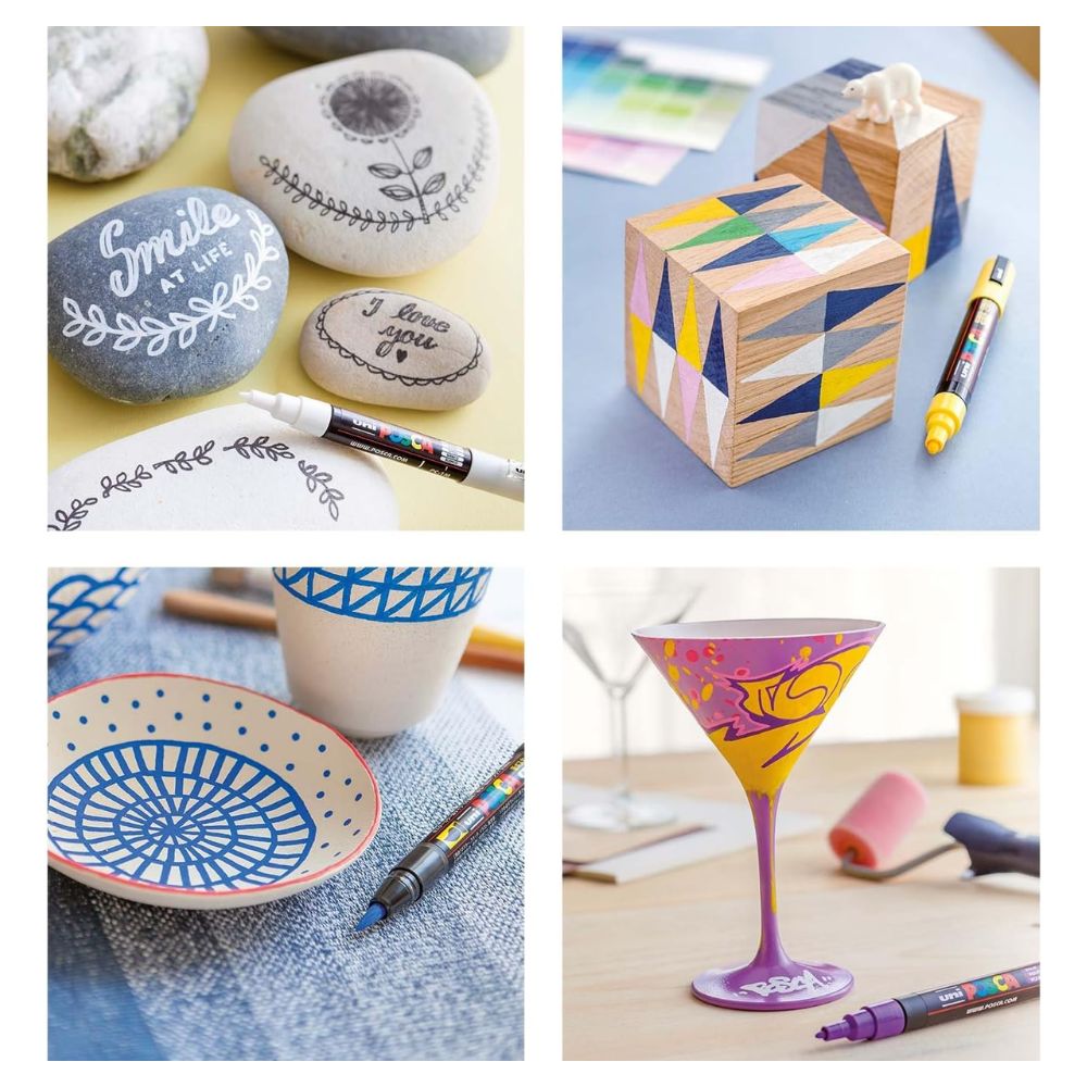 Uni Posca PCR-1 - Pack 3 Puntas Repuesto PC-1M – Dibu Chile