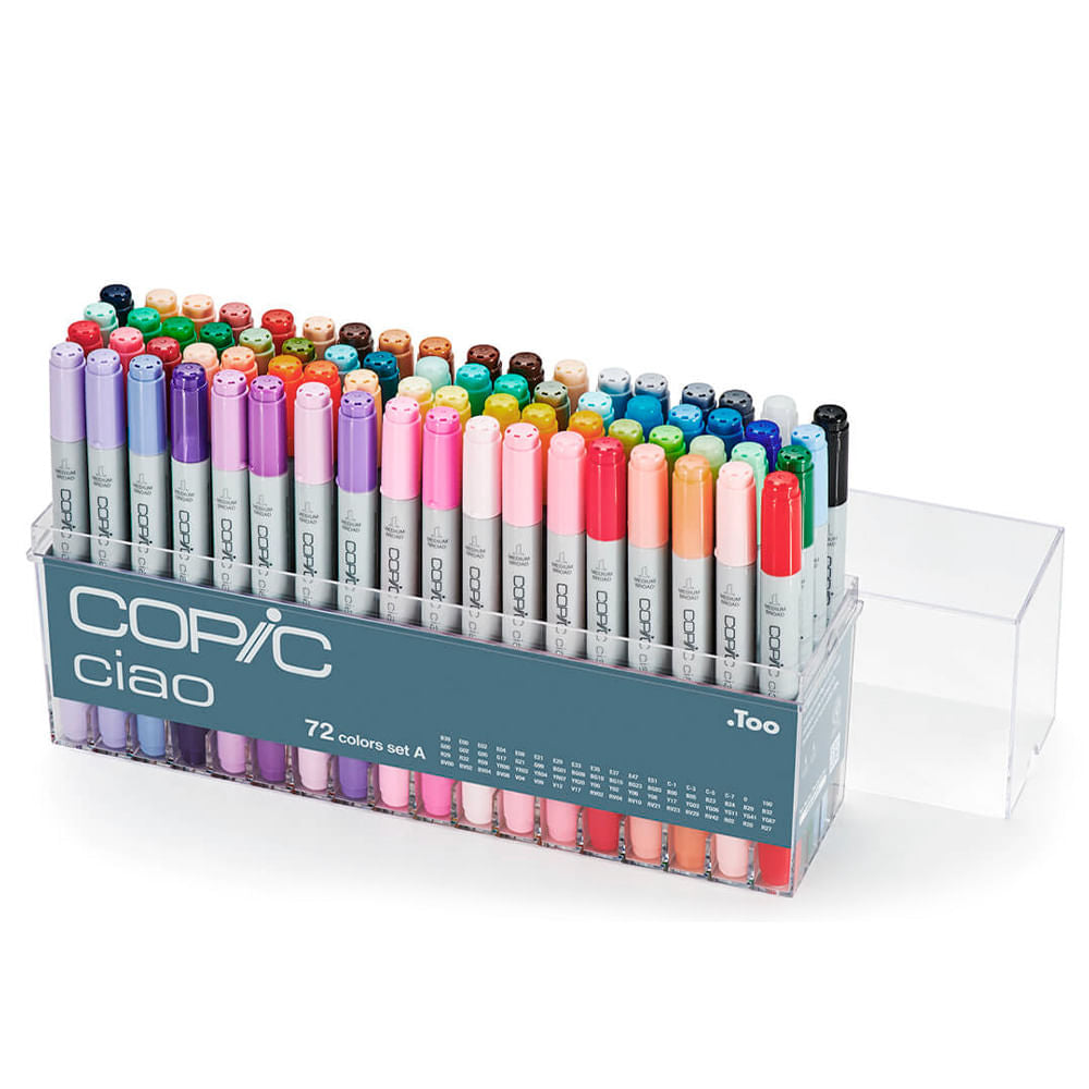 Set 72 Marcadores Copic Ciao, Colores A - DibuChile – Dibu Chile