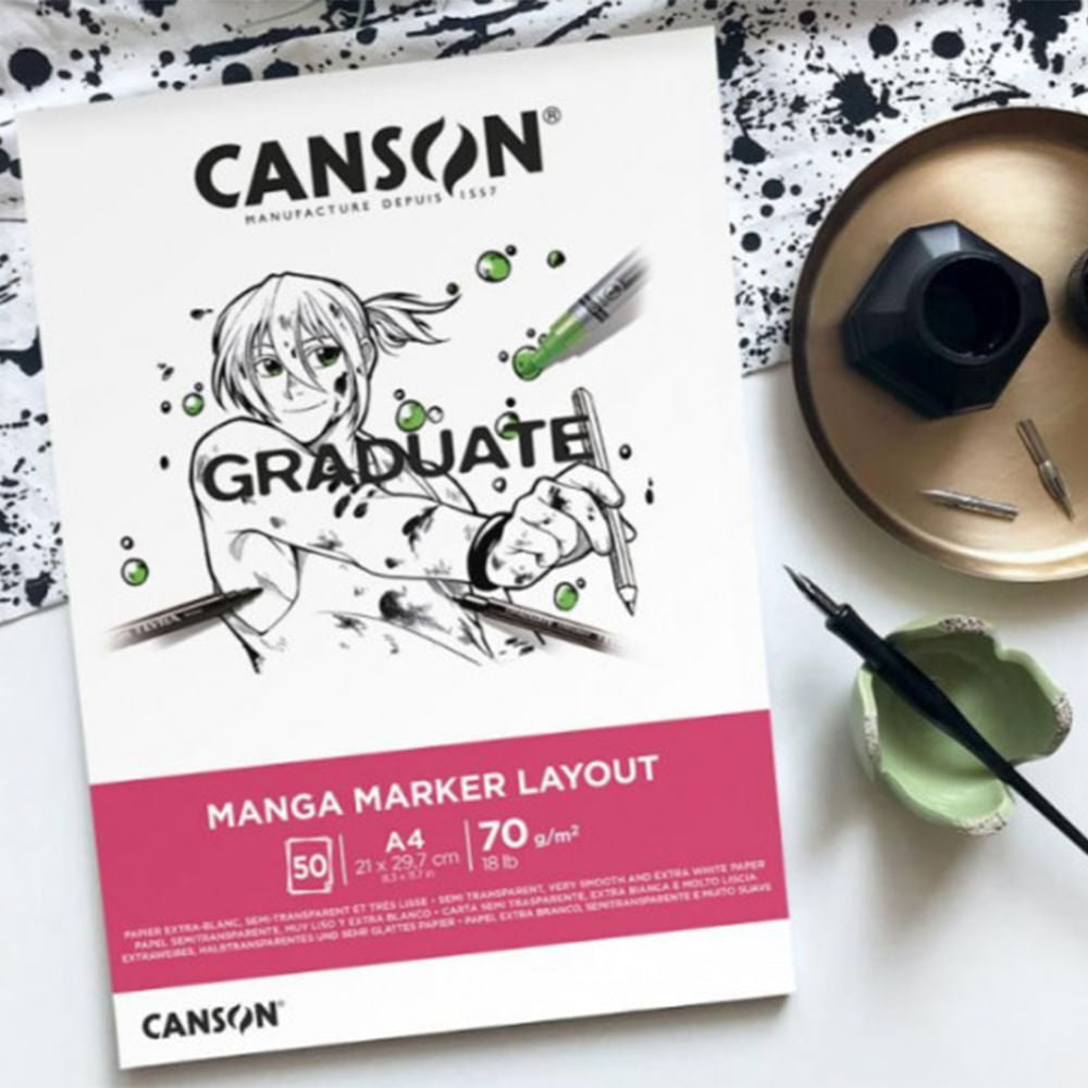 Block Canson Manga Marker Layout – Dibu Chile