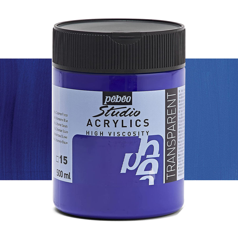 Pintura Acrílica Pebeo Studio 500 ml – Dibu Chile