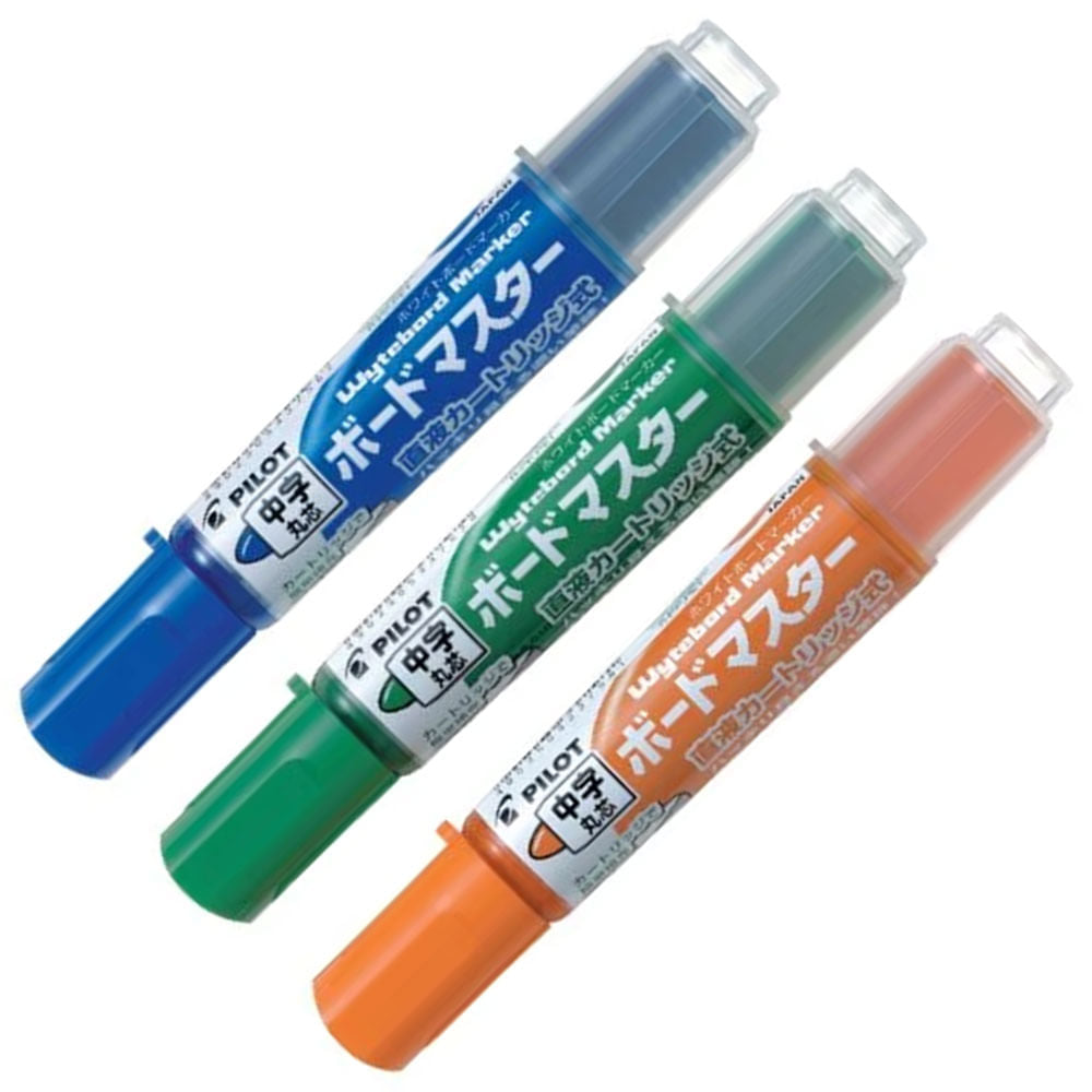 Plumones de Pizarra Pilot Wyteboard Marker Recargables Punta Media – Dibu Chile