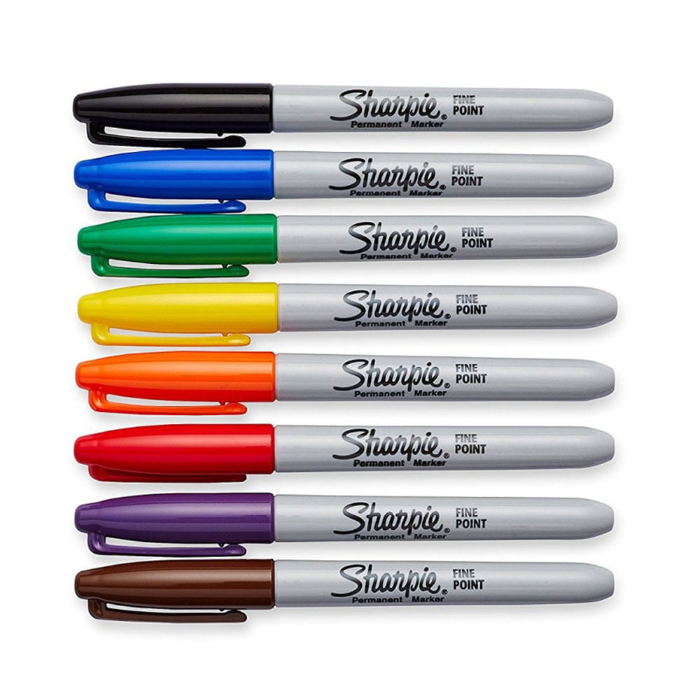 Set 8 Plumones Punta Fina Colores Surtidos Sharpie – Dibu Chile