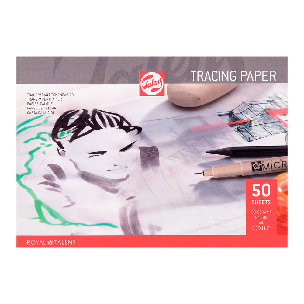 Block Papel para Calcar Talens 21 x 29 cm 50 Hojas – Dibu Chile