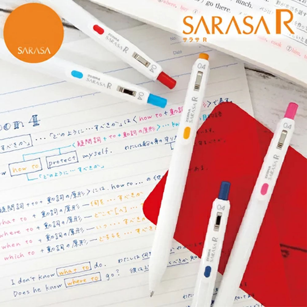 Lápices Tinta Gel Zebra Sarasa R Set 7 – Dibu Chile