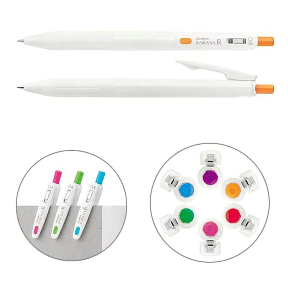 Lápices Tinta Gel Zebra Sarasa R Set 7 – Dibu Chile